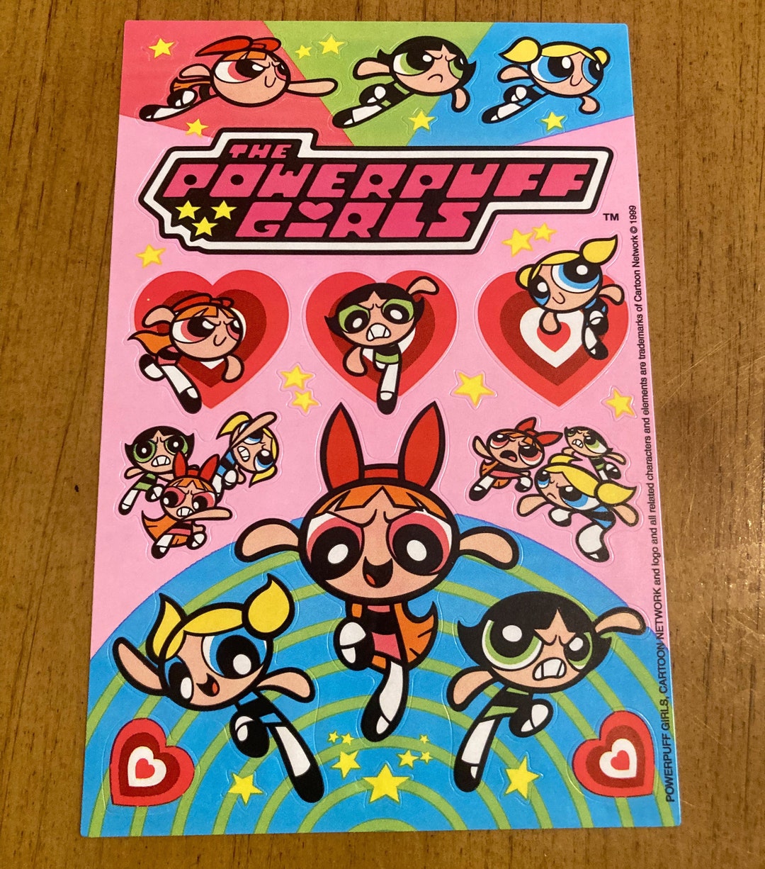 Power Puff Girls Sticker Sheet - Etsy