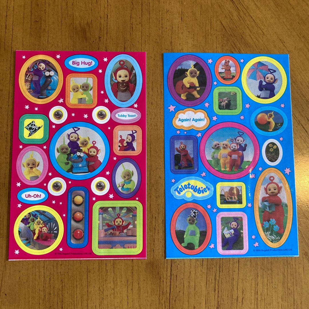 Vintage Teletubbies Stickers - Etsy
