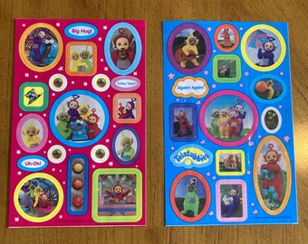 Vintage Teletubbies Stickers - Etsy
