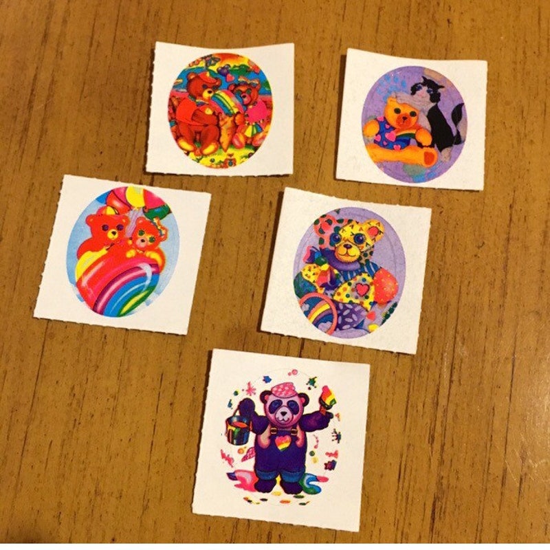 Lisa Frank Stickers - Etsy
