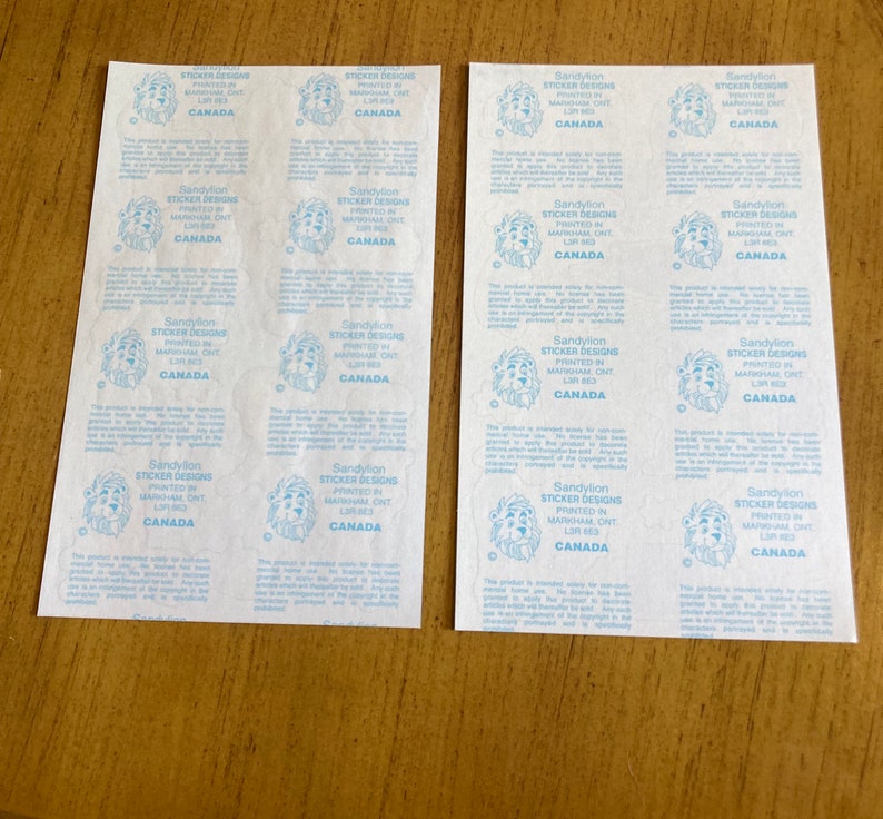 Vintage Jimmy Neutron Sticker Sheets | Etsy