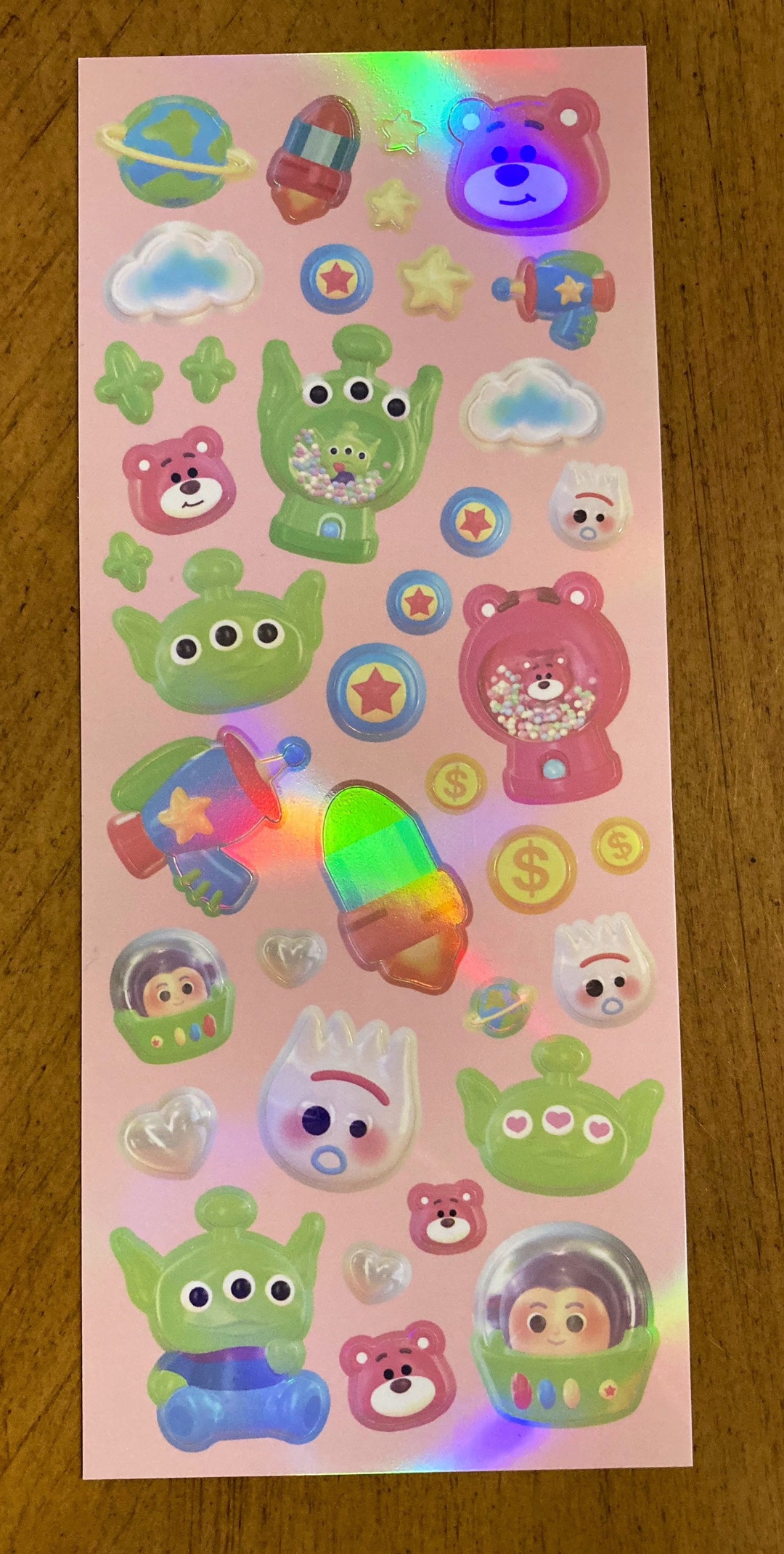 Toy Story Baby Characters Holo Sheet - Etsy