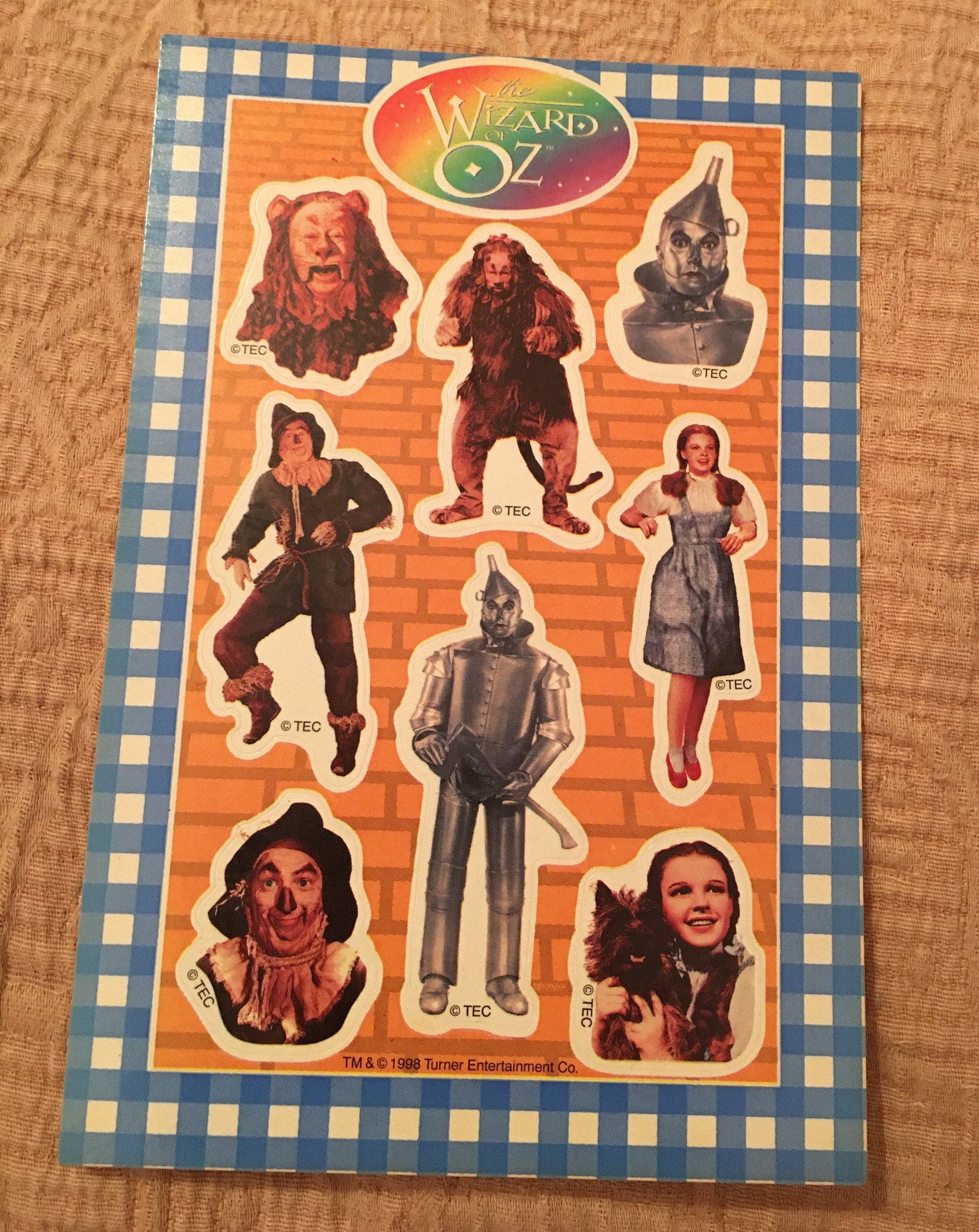 Vintage Wizard of Oz Stickers - Etsy
