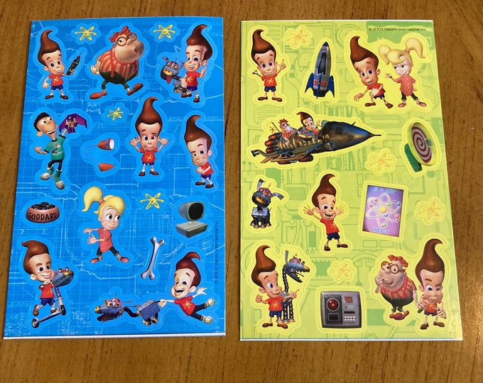 Jimmy Neutron 7” Plush Goddard Robot Dog Nickelodeon Nicktoons Vintage ...
