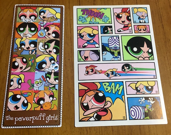 Power Puff Girls Sticker Sheets - Etsy