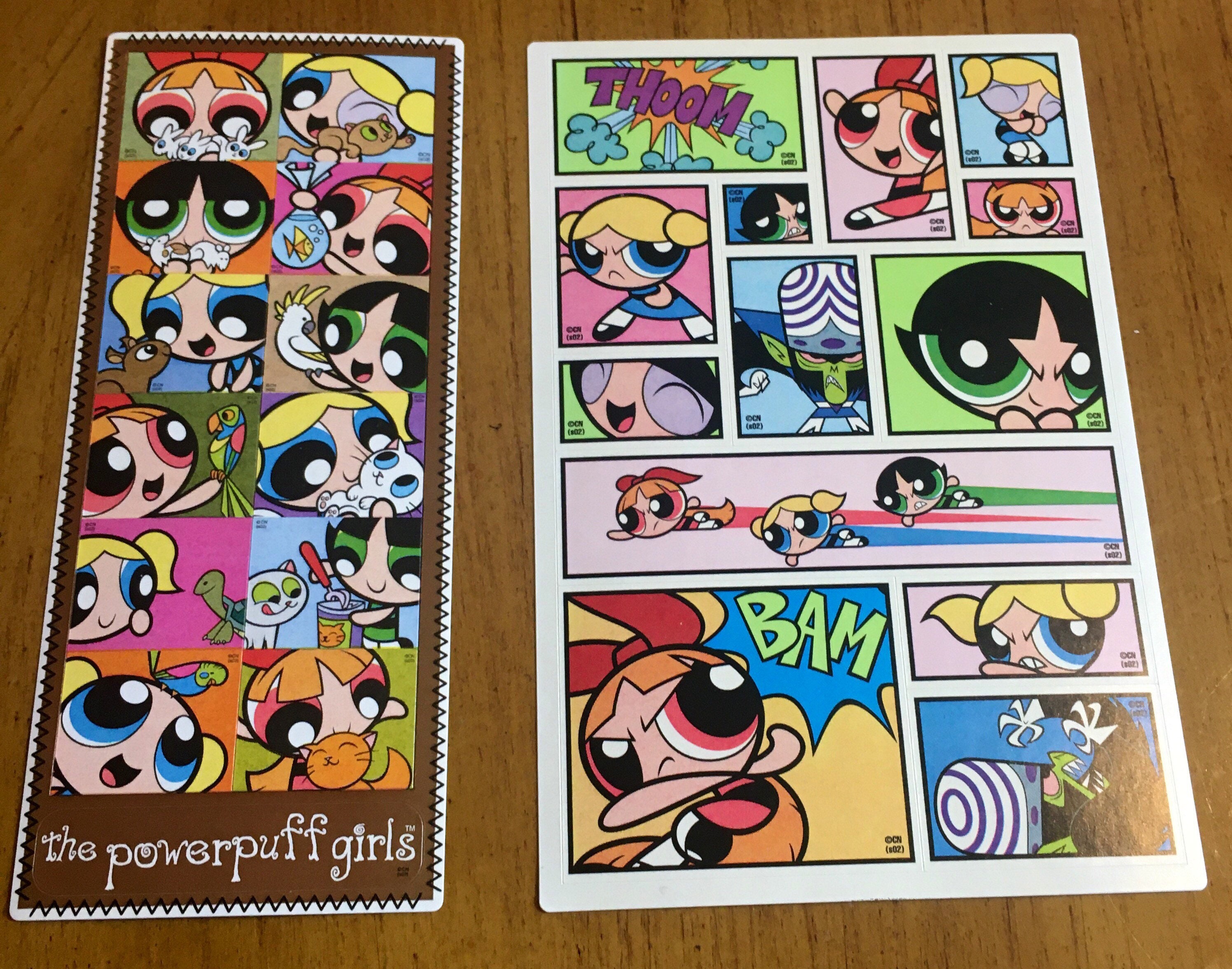 Power Puff Girls Sticker Sheets | Etsy