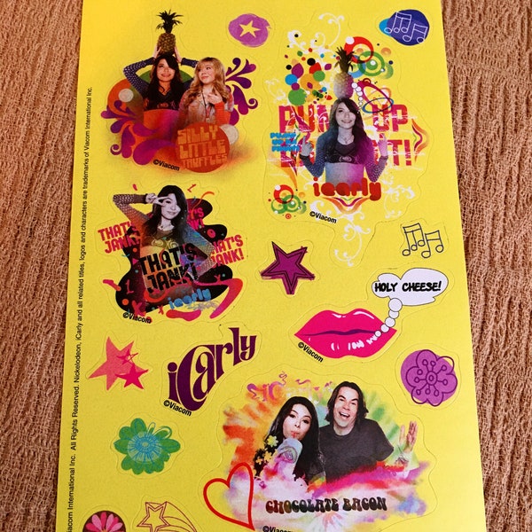 Icarly Stickers - Etsy