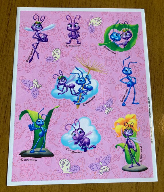A Bugs Life Vintage Stickers - Etsy