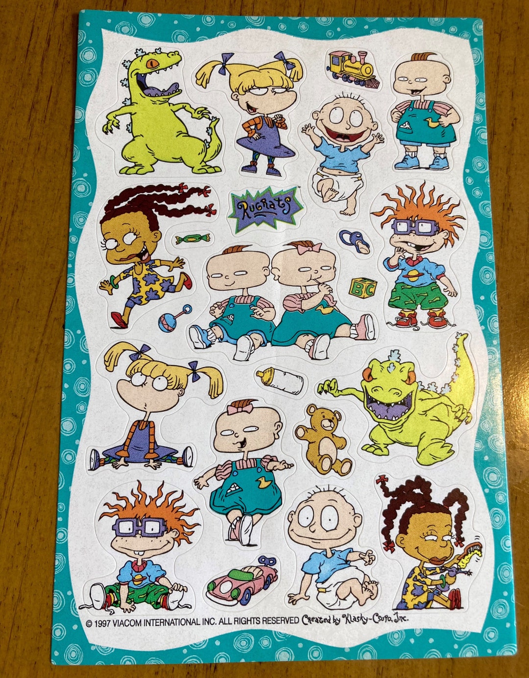 1997 Vintage Rugrats Stickers - Etsy