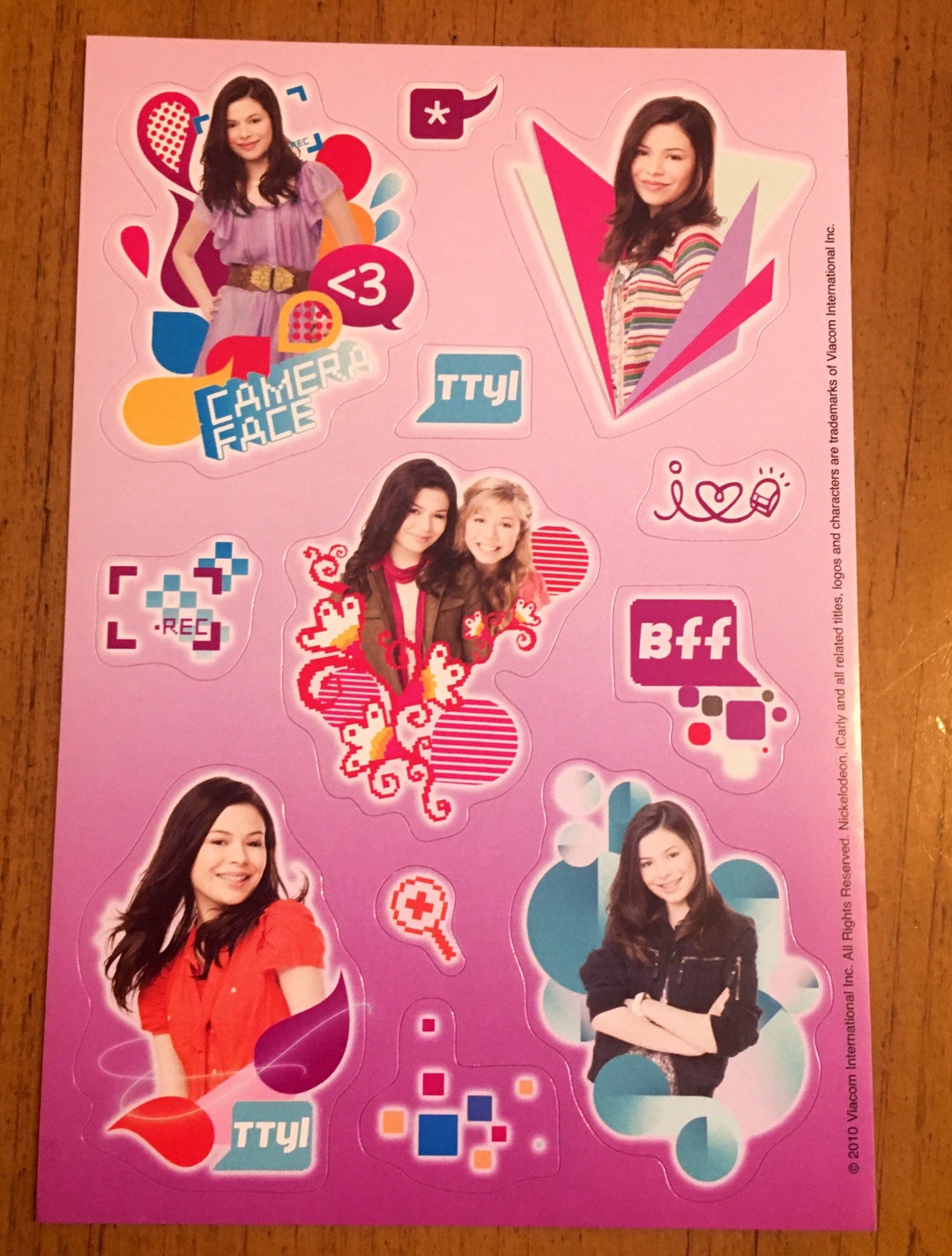 Vintage Icarly Stickers - Etsy