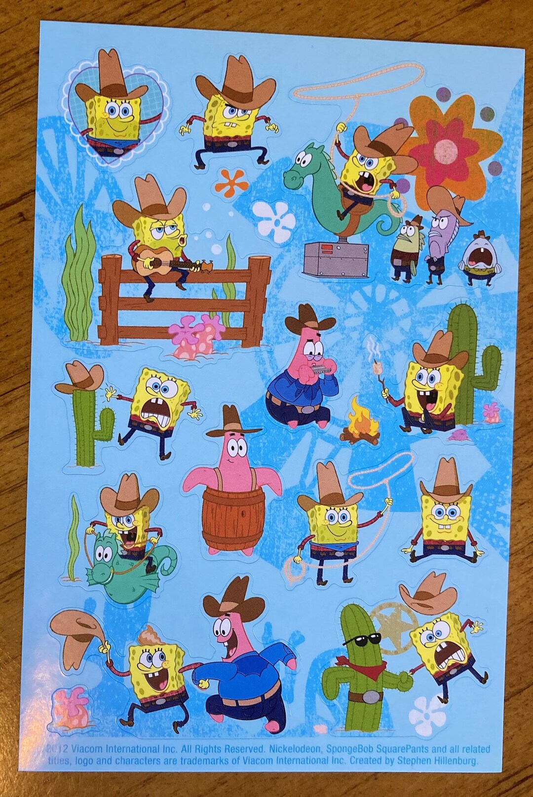Vintage Spongebob Stickers - Etsy