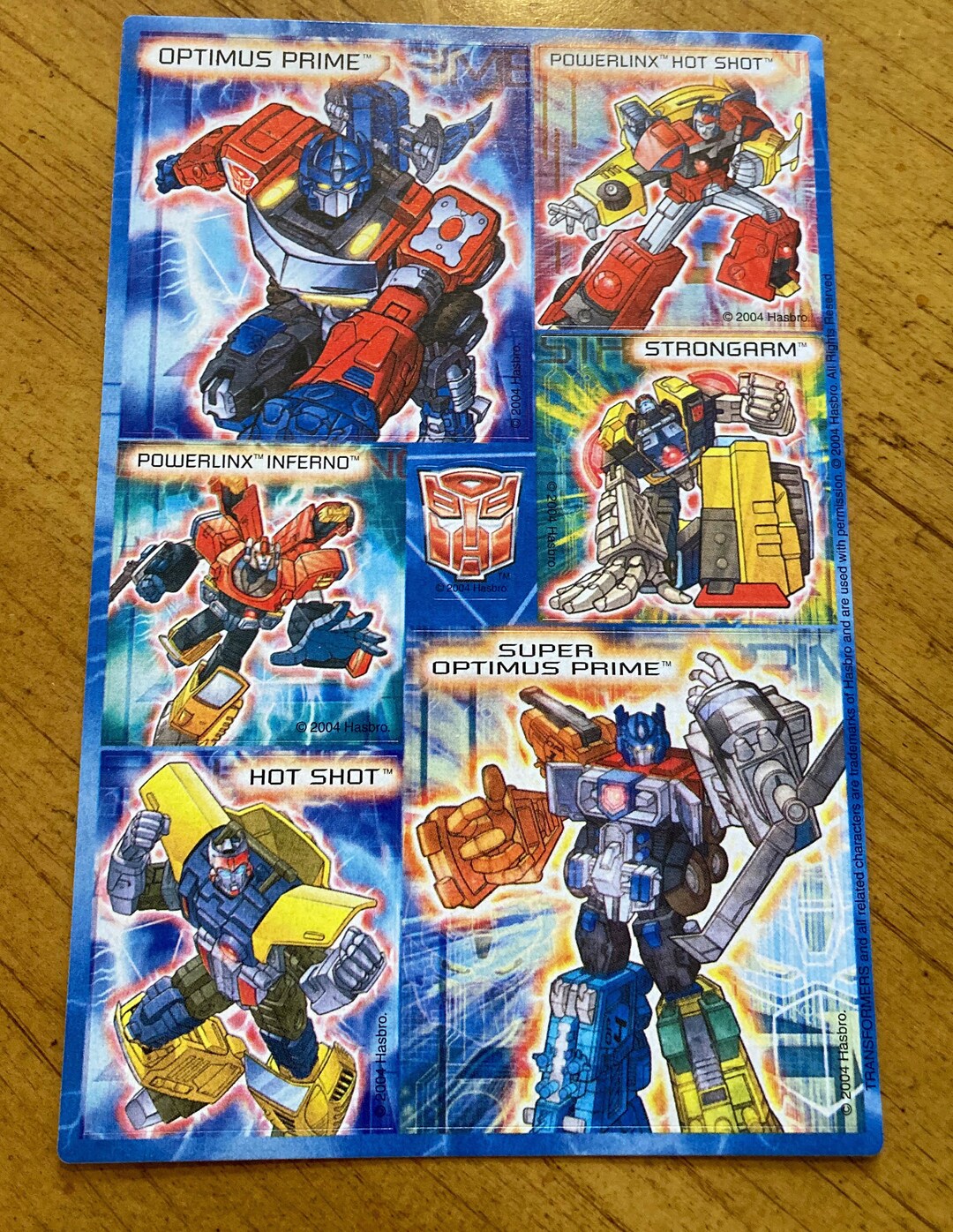 Transformers Vintage Stickers - Etsy