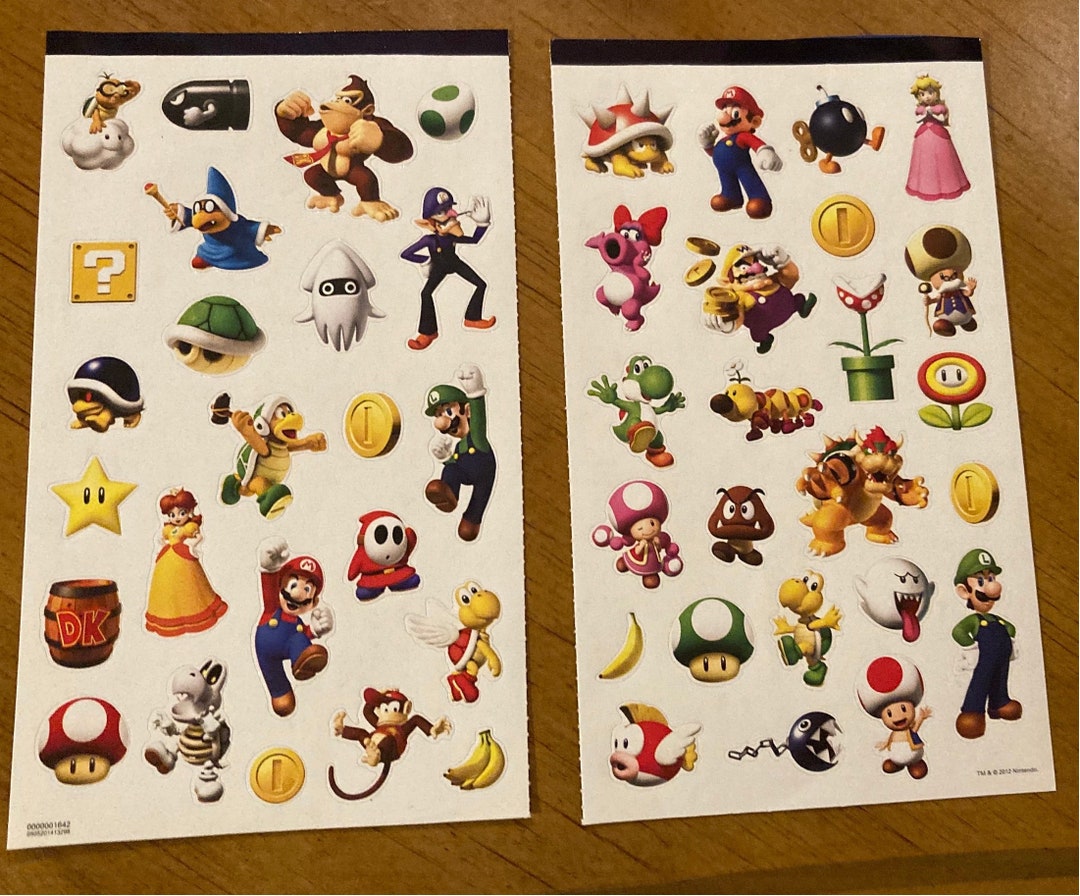 Mario Kart Nintendo Stickers - Etsy
