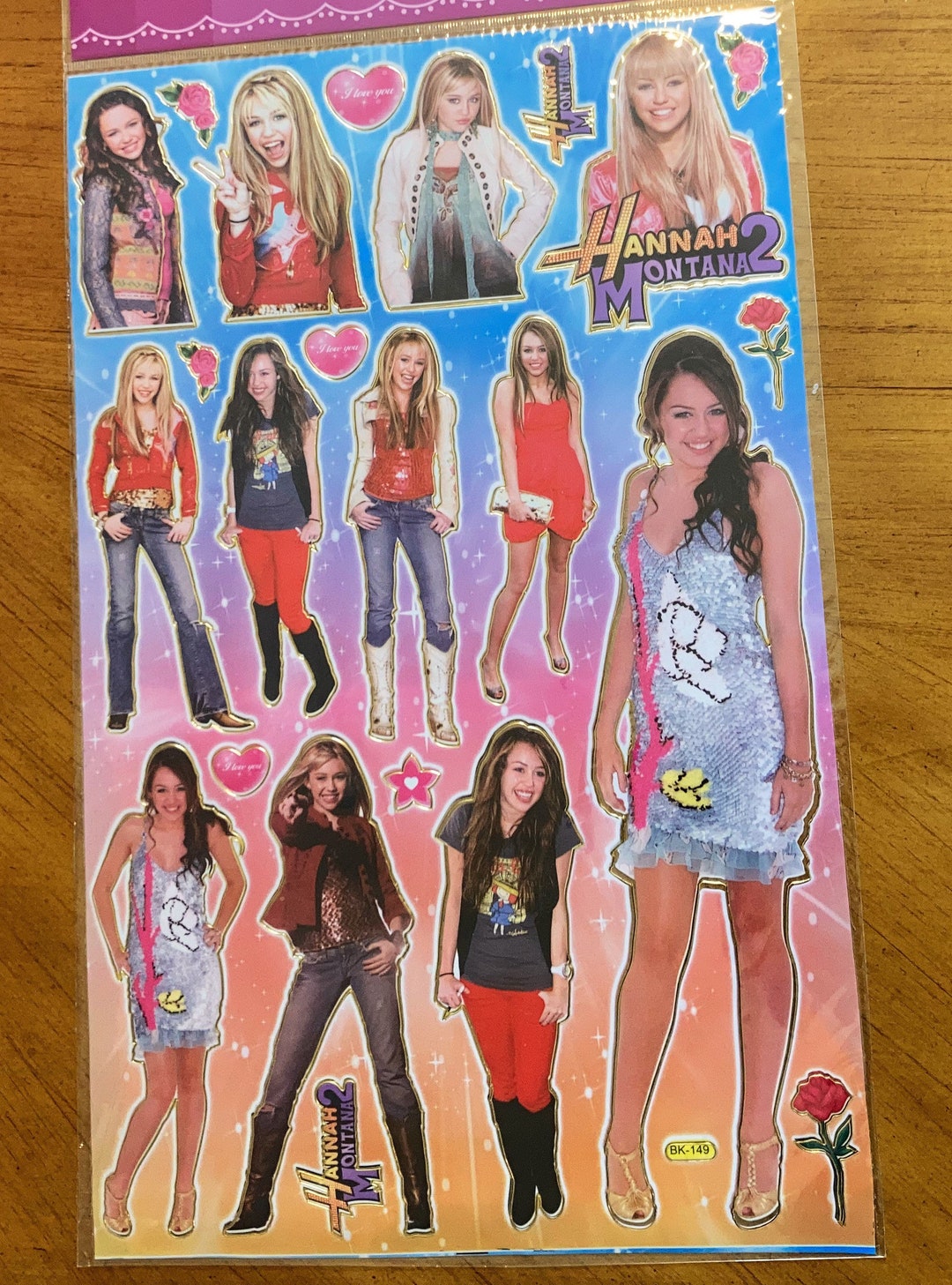 Large Hannah Montana Sticker Decals - Etsy