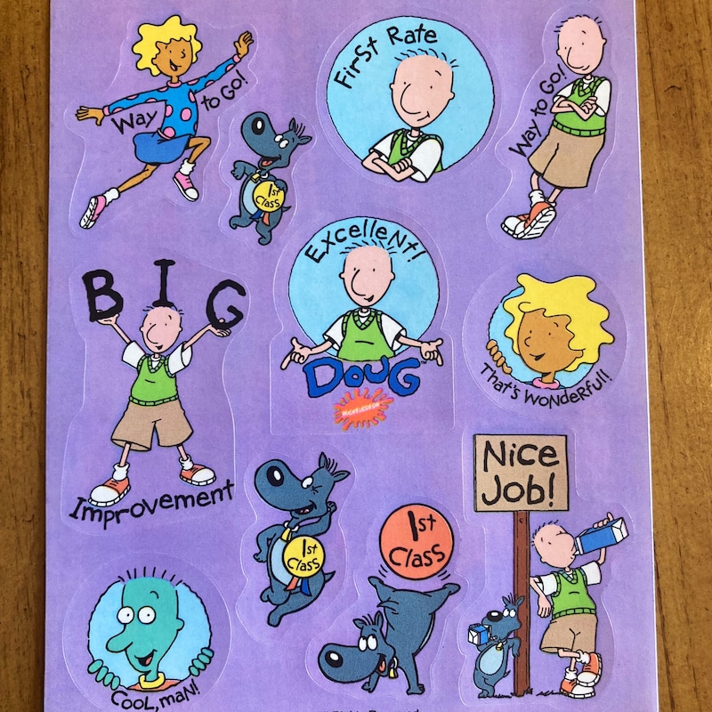 Nickelodeon Stickers - Etsy