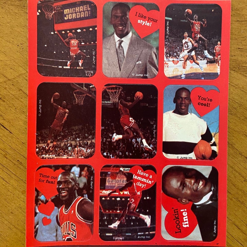 Michael Jordan Stickers - Etsy