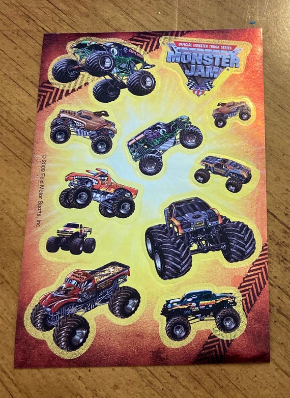 Monster Truck Stickers