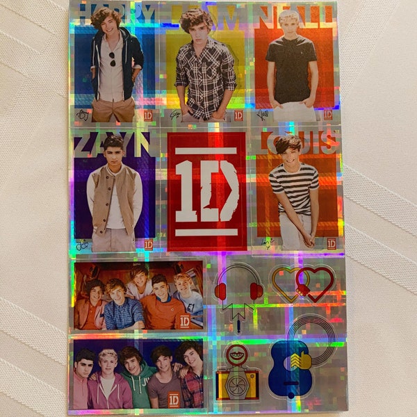 One Direction Stickers - Etsy