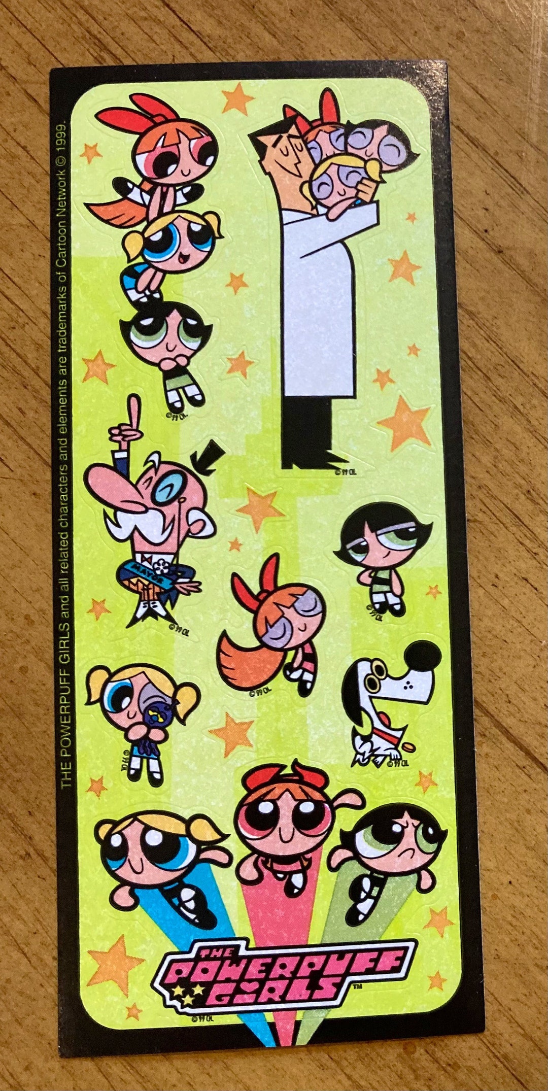 Power Puff Girls Sticker Sheet - Etsy