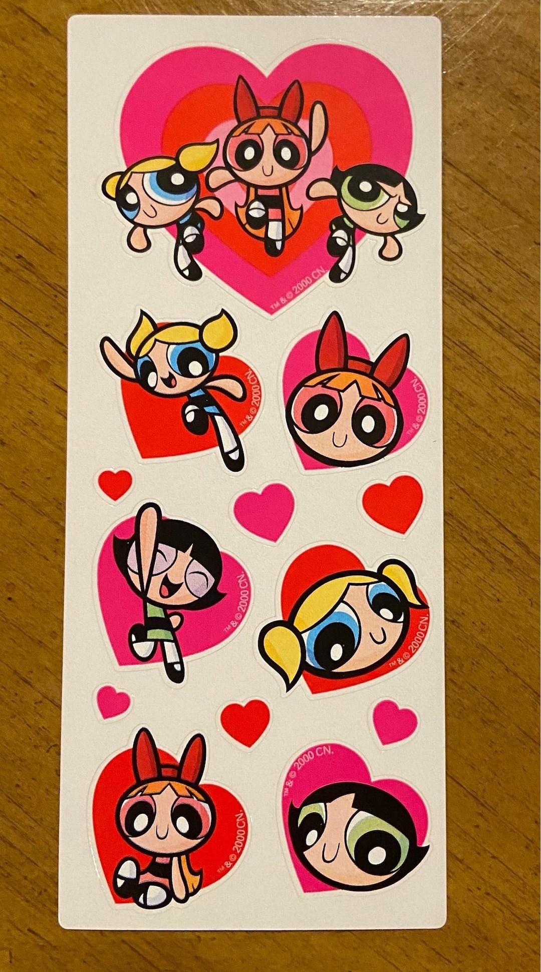 Power Puff Girls Sticker Sheet - Etsy