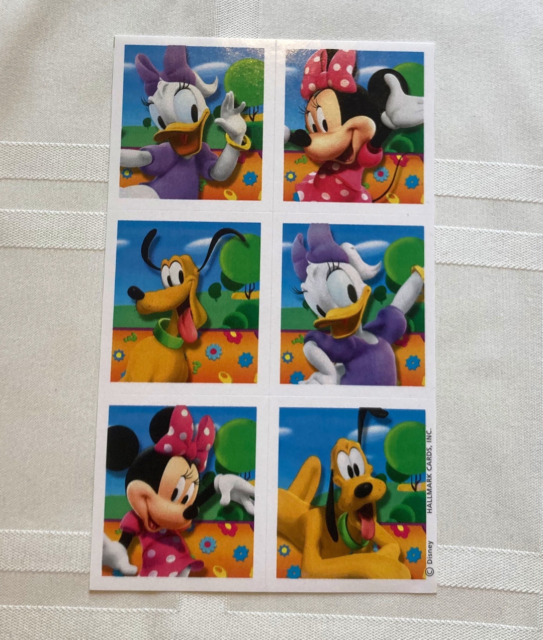 Mickey Mouse Clubhouse Sticker Sheet - Etsy