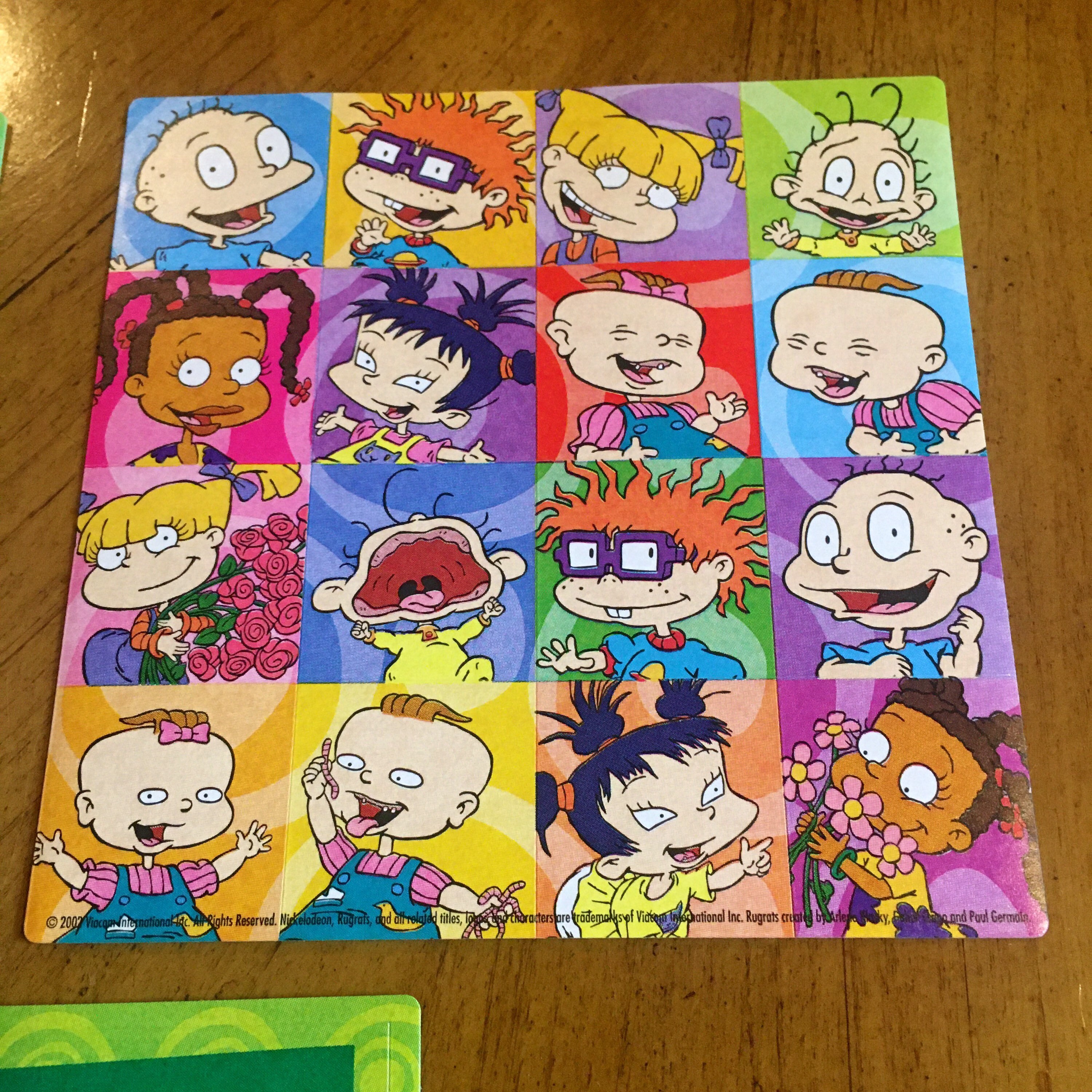 SET of Vintage Rugrats Stickers - Etsy