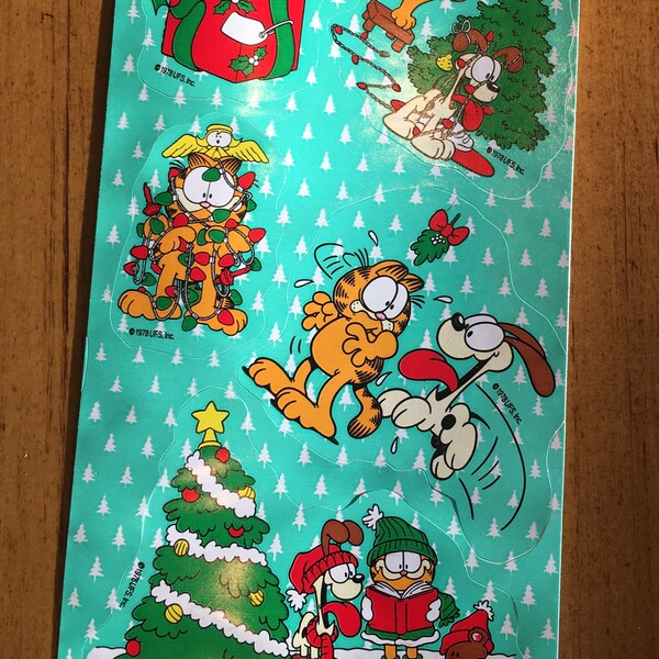 Garfield Christmas - Etsy