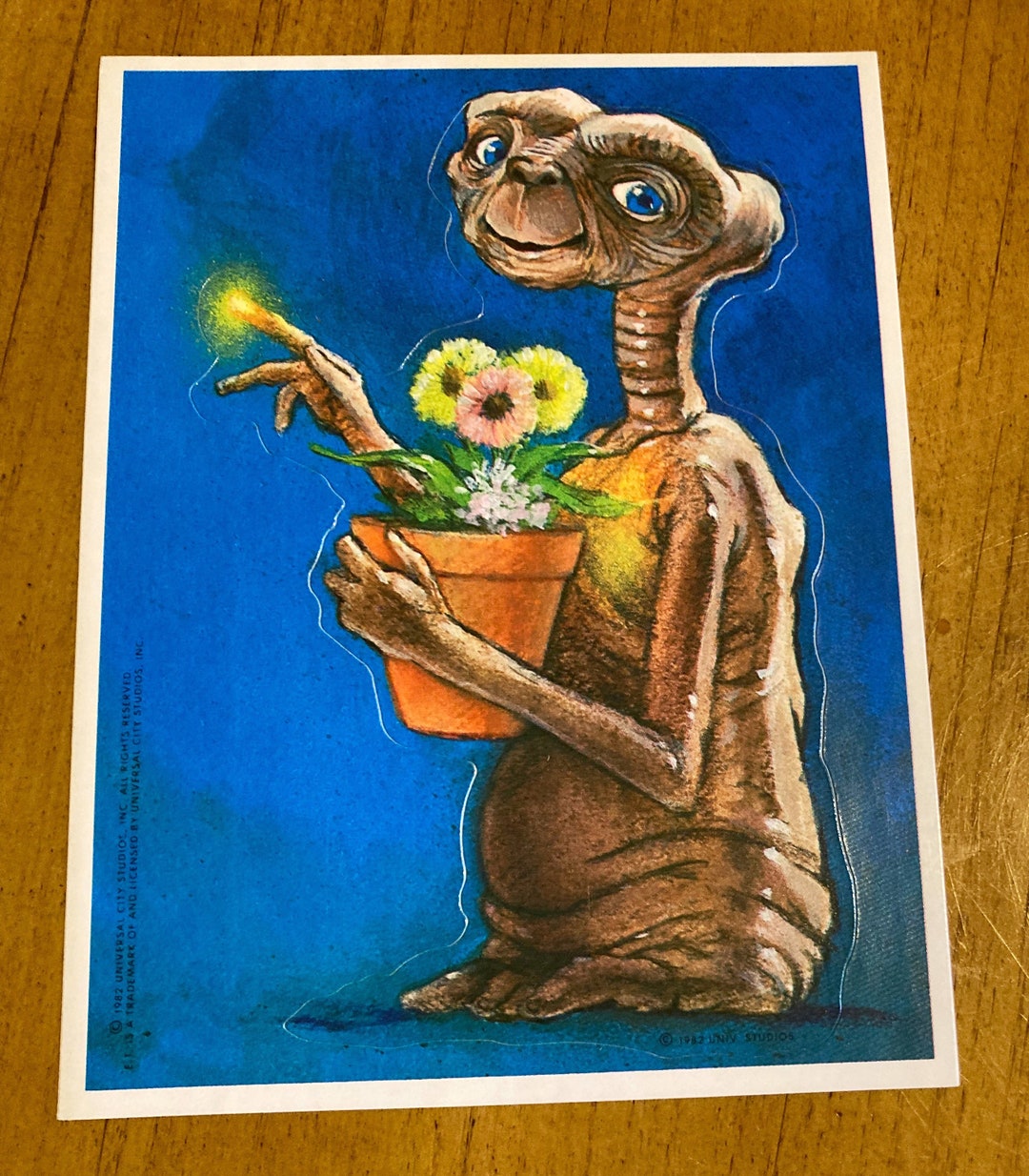 VINTAGE E.T. Sticker Sheet - Etsy