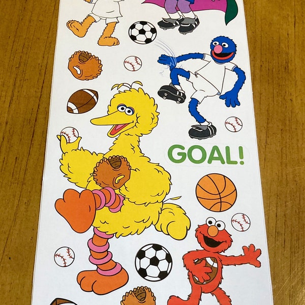 Sesame Street Large Sticker - Etsy