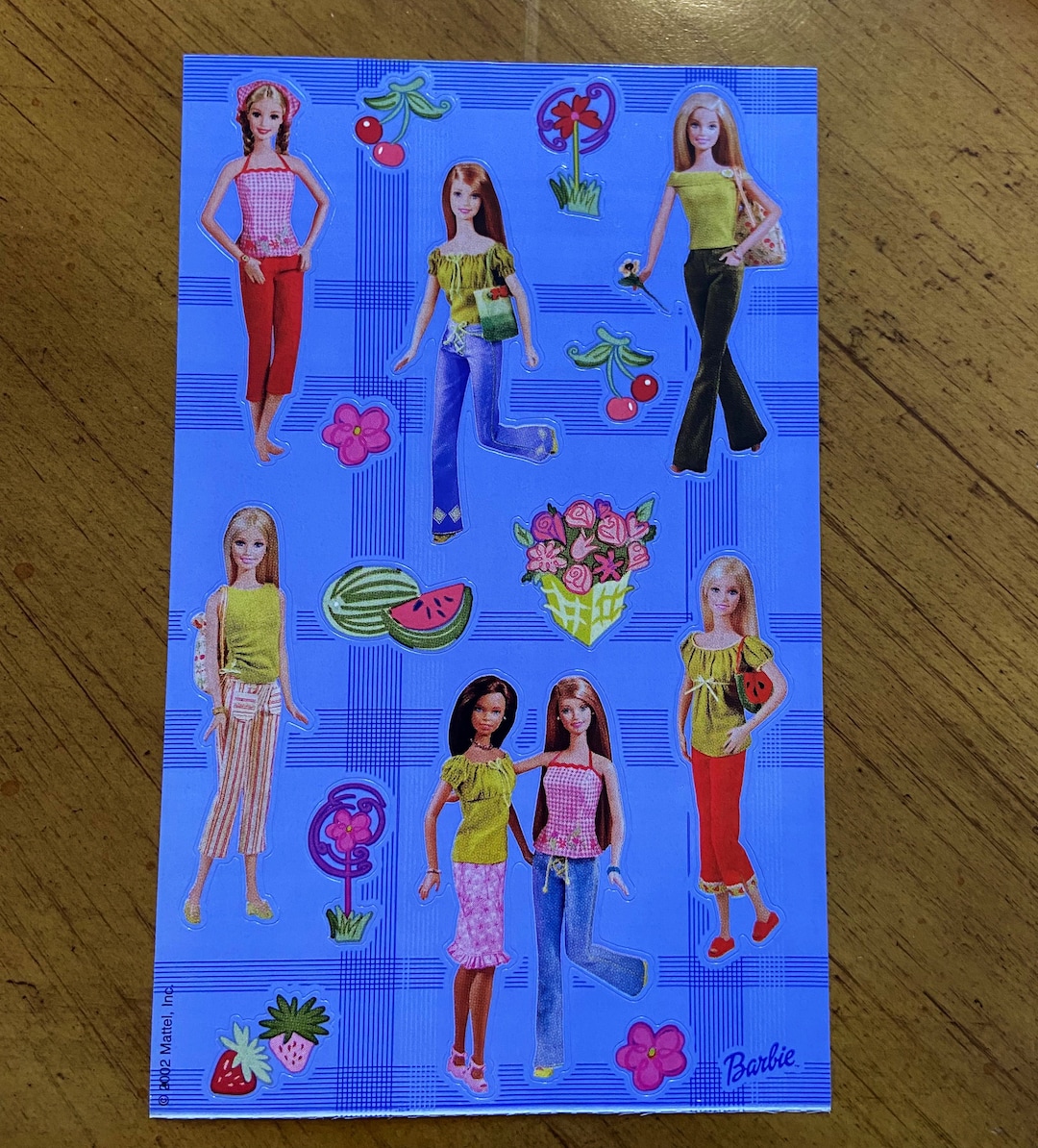 BARBIE Sticker Sheet - Etsy