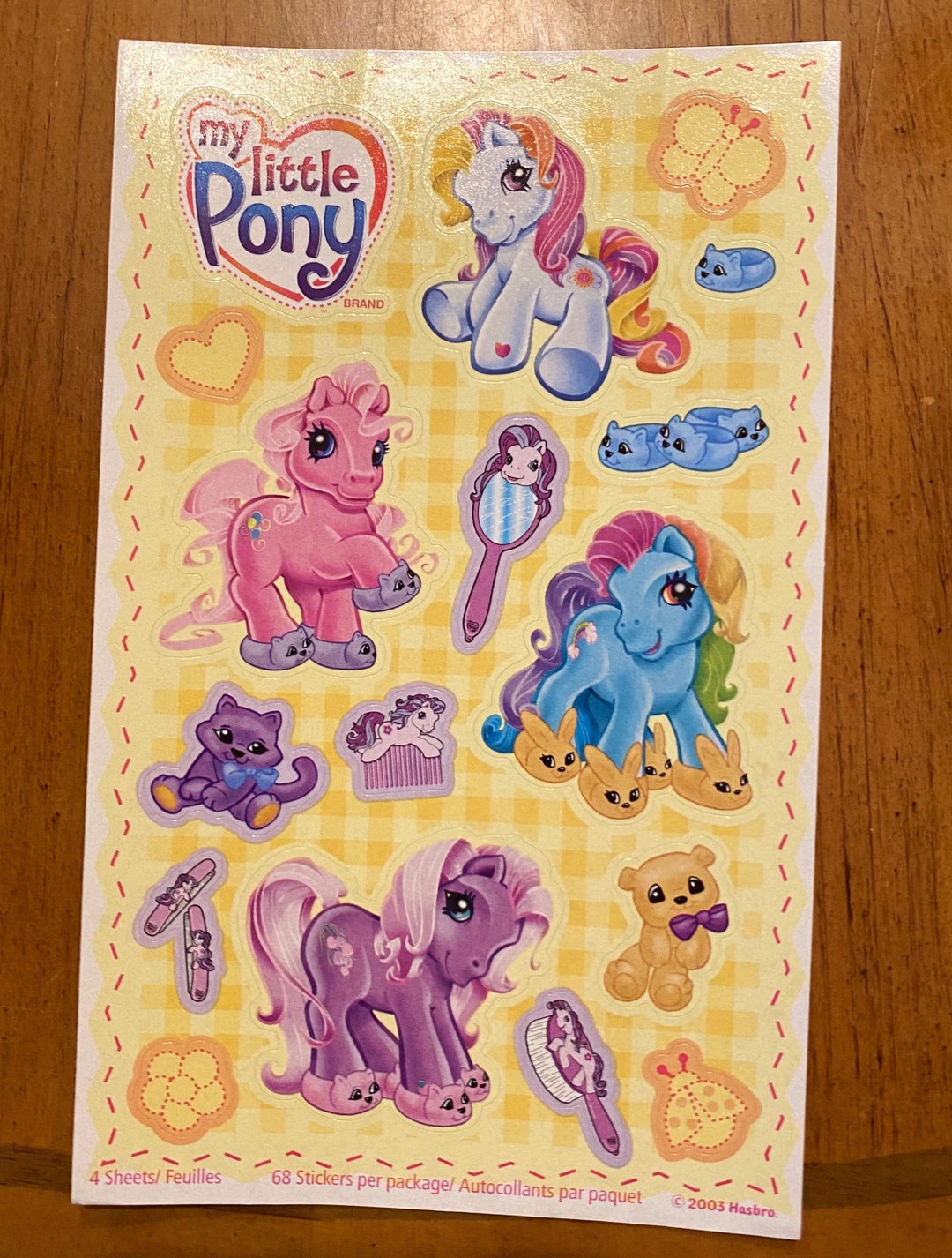 My Little Pony Vintage Stickers - Etsy