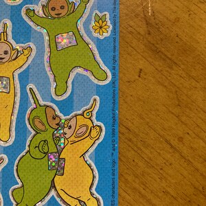 Vintage Teletubbies Stickers - Etsy