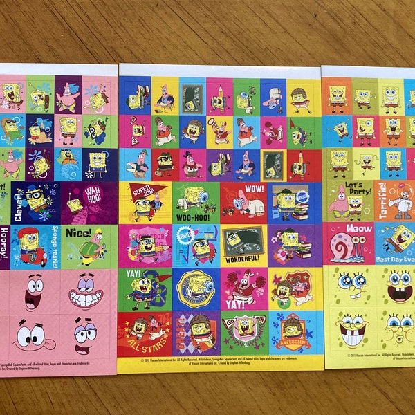 Spongebob Patrick Sticker - Etsy