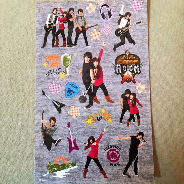 Camp Stickers - Etsy