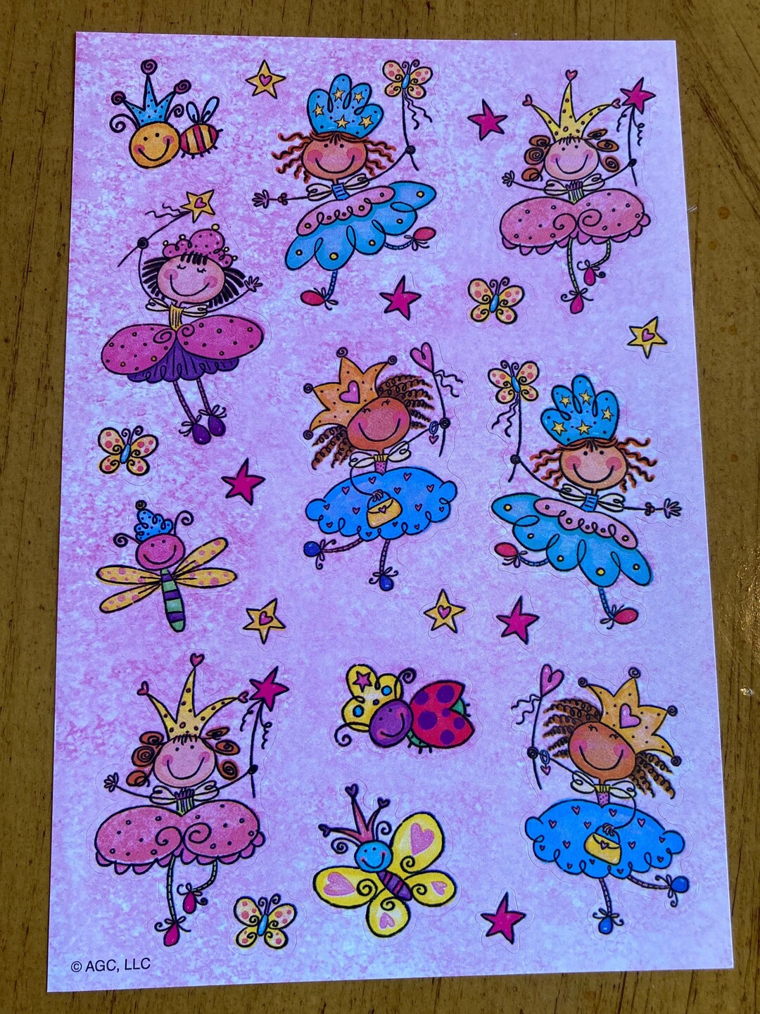 Vintage Princess Fairy Faeries Stickers - Etsy