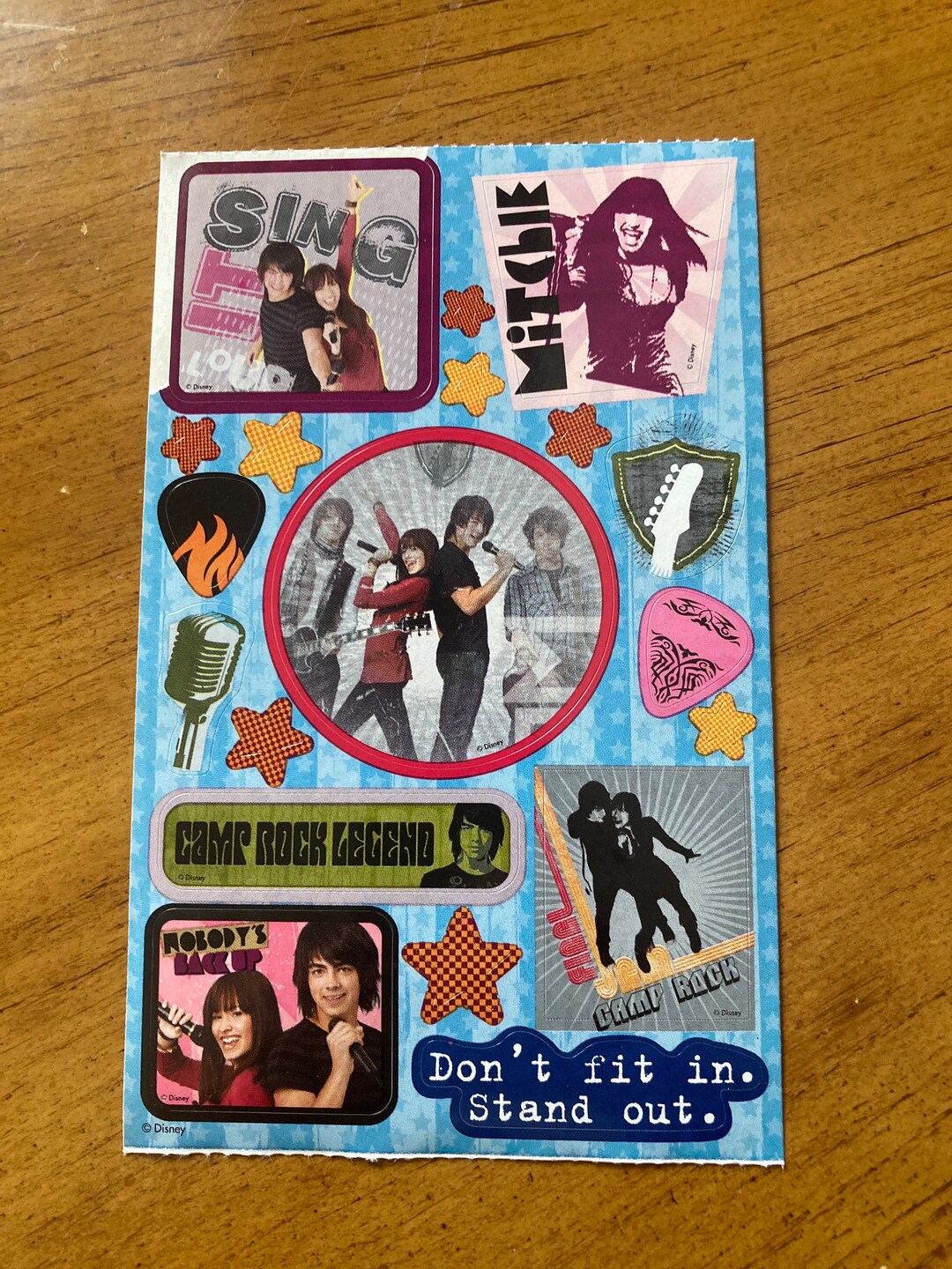 Vintage CAMP ROCK Sandylion Stickers *check Photos* - Etsy