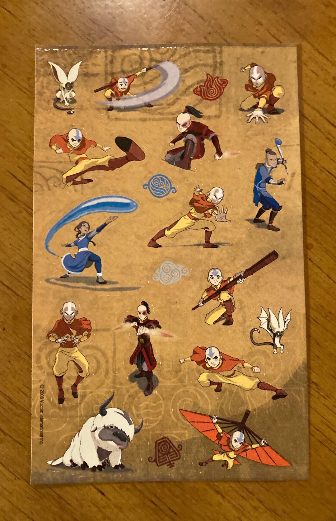 Vintage Avatar the Last Airbender Stickers - Etsy