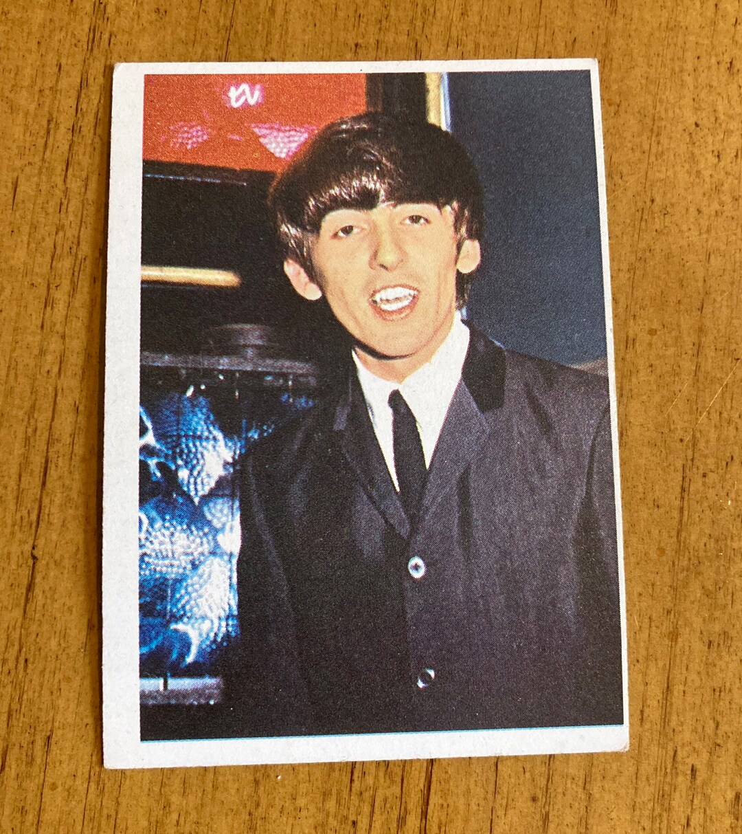 Beatles Diary Card 32 George Harrison - Etsy