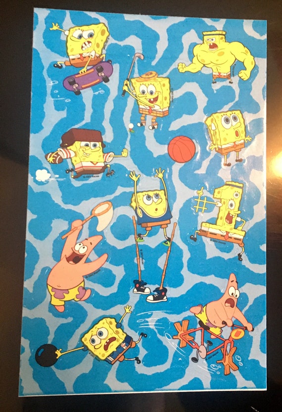 Vintage Spongebob Stickers
