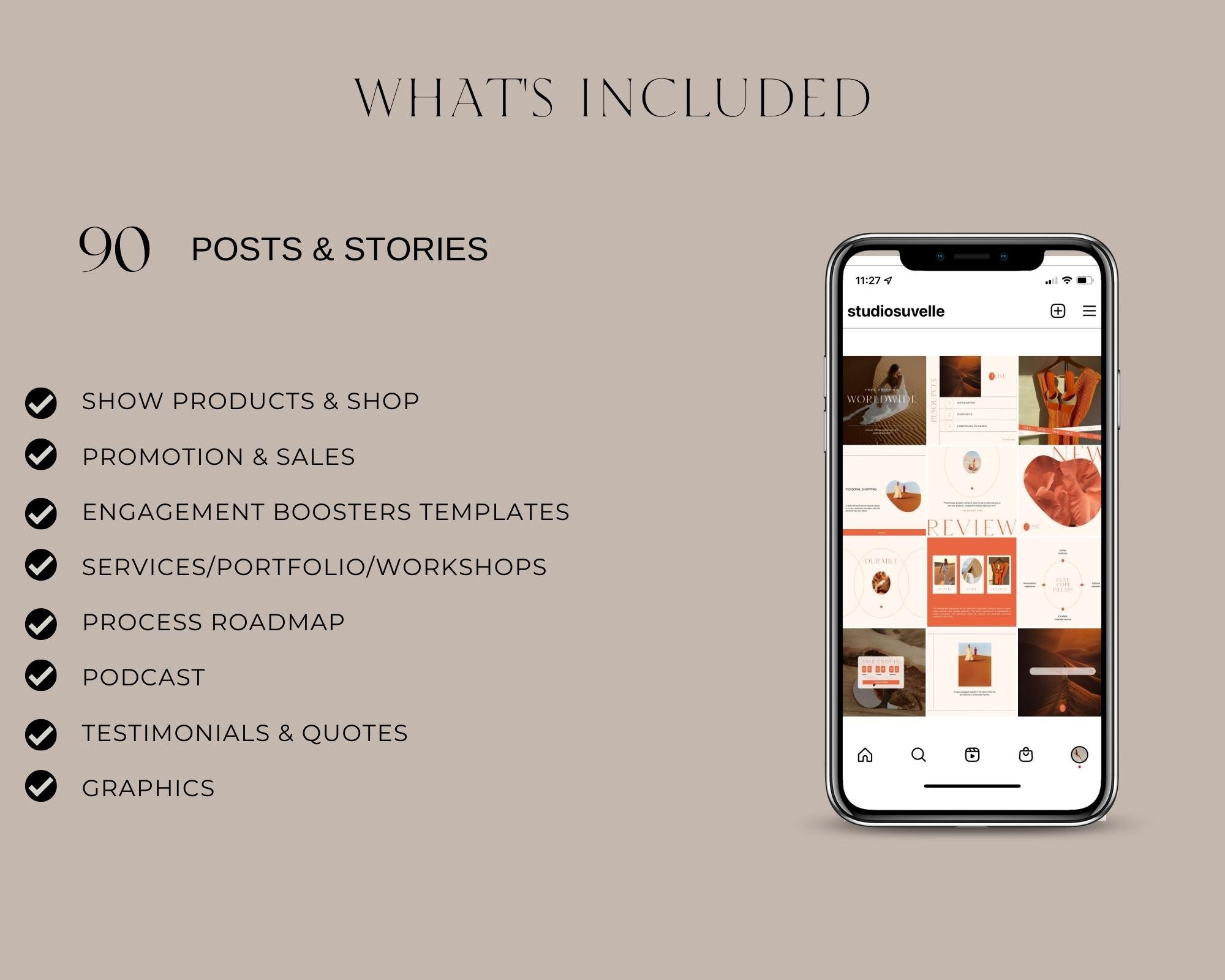 Minimal Modern Instagram Post Templates Canva Minimal & Luxury ...