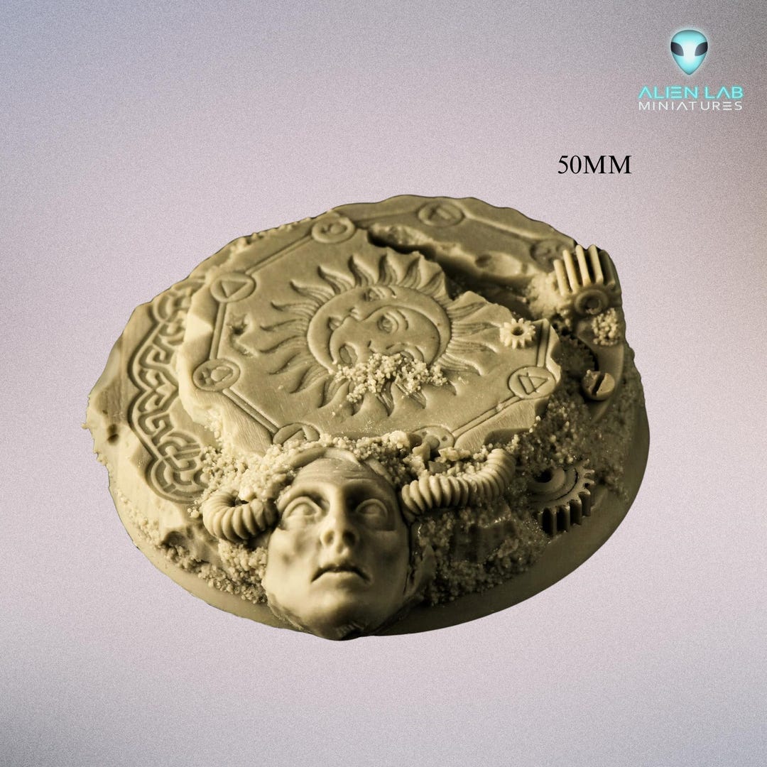 Arcane Bases 50mm Resin Round for Tabletop & Dungeon and Dragons ...