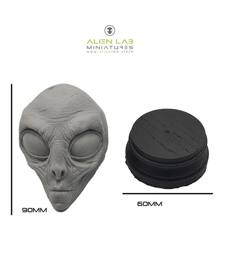 Alien Head Horror Art, Sculpture, Figurine Statue, Creature, Gaming ...