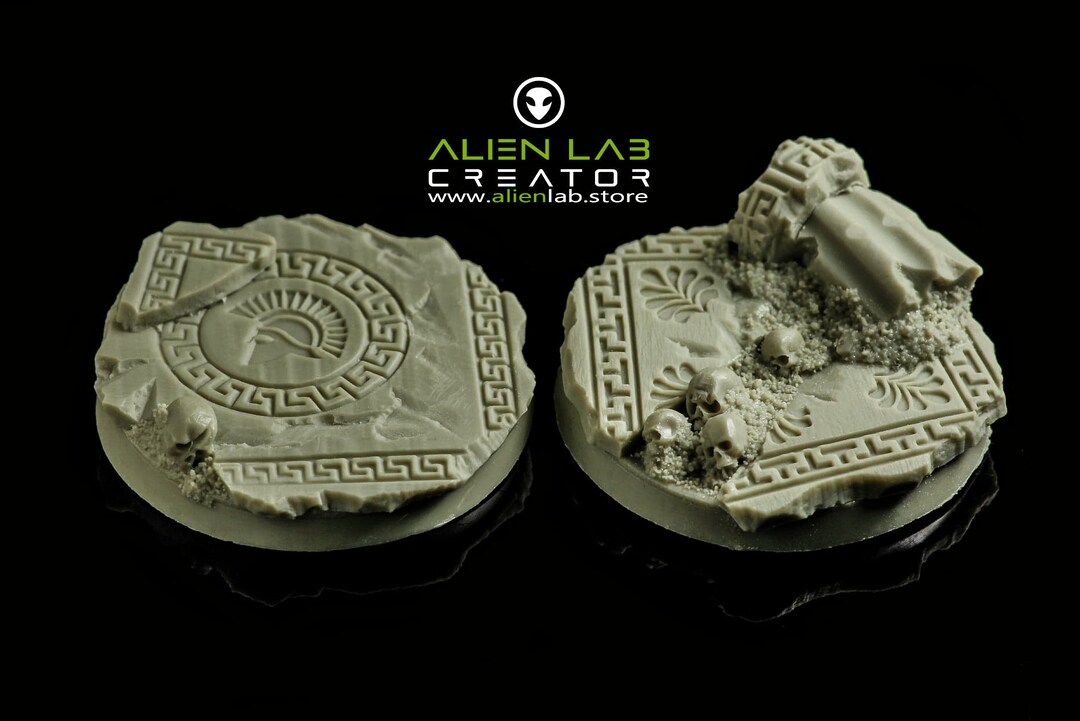 Alien Lab Miniaturesancient Greece Round Bases - Etsy
