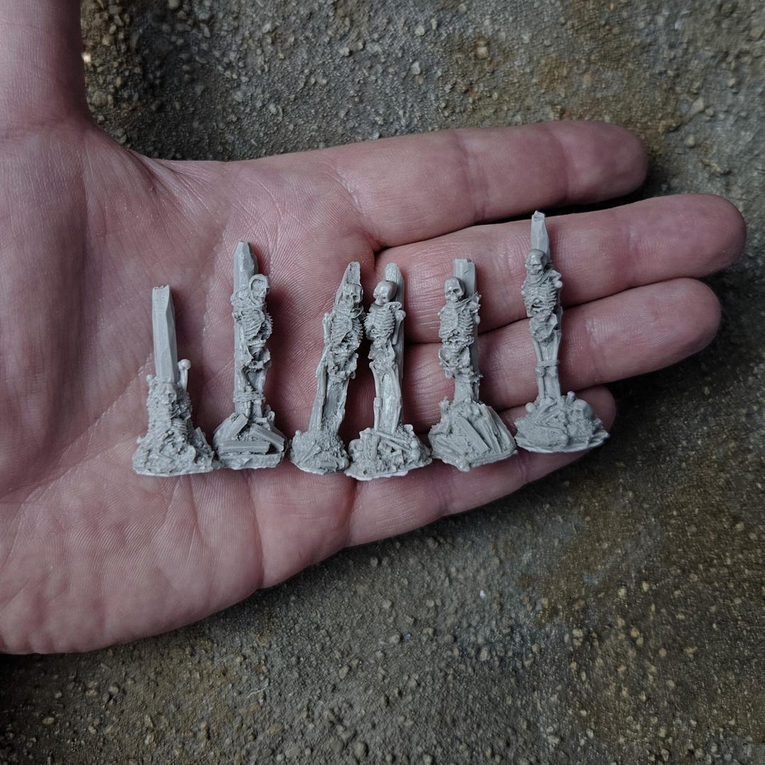 Resin Skeleton Terrain Accessories – Fantasy Wargaming & Tabletop RPG ...