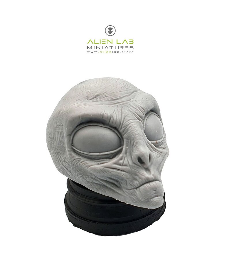 Alien Head Horror Art, Sculpture, Figurine Statue, Creature, Gaming ...