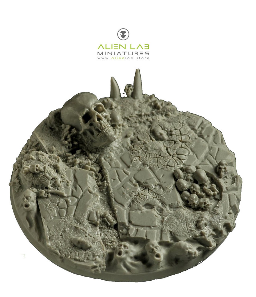 Hell 100mm Resin Round for Tabletop & Dungeon and Dragons, Wargaming ...