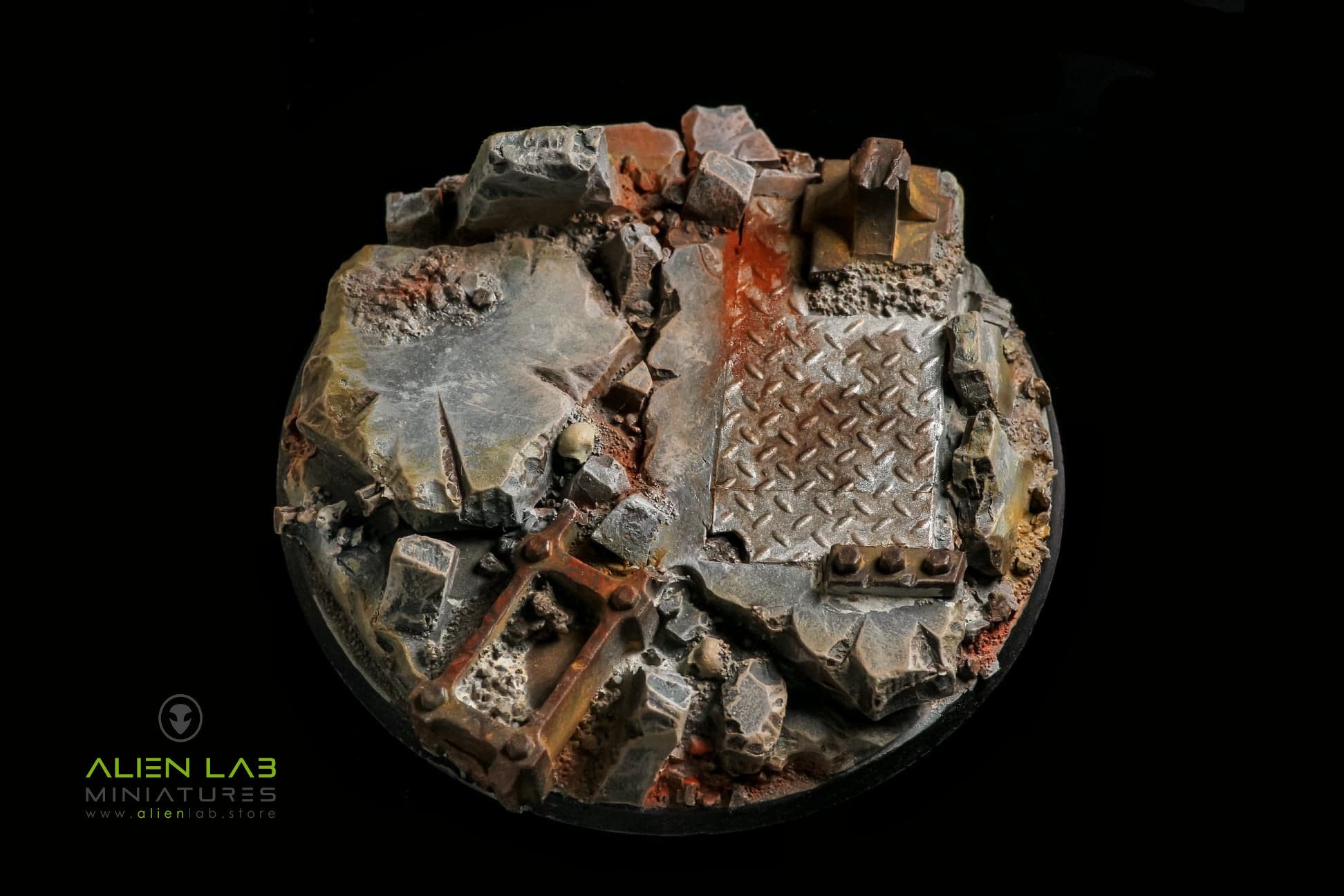 Urban Rubble Bases 80mm Resin Round for Tabletop & Dungeon - Etsy