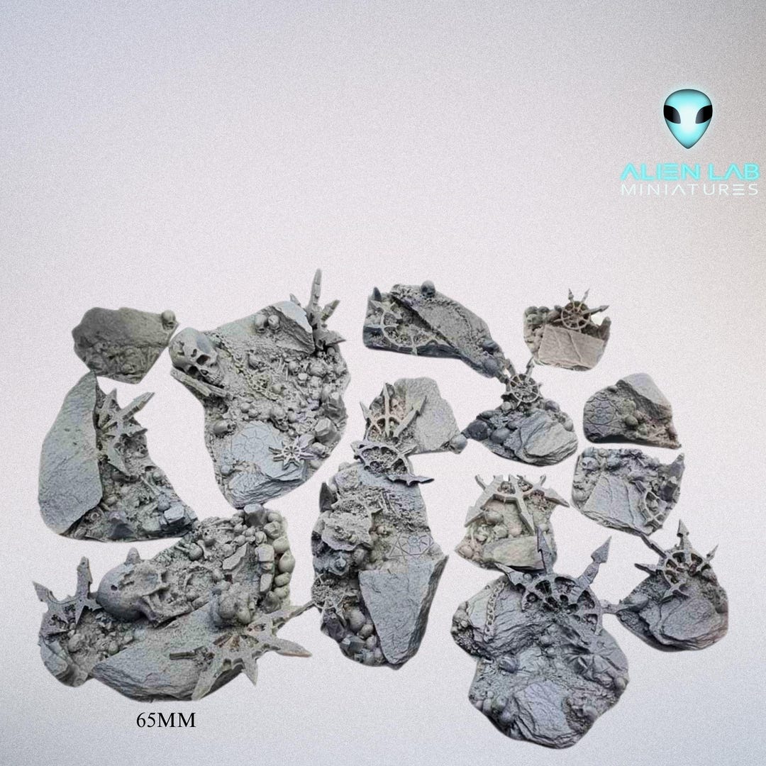Chaos Basing Kit for RPG & Tabletop Miniature Wargaming - Compatible ...