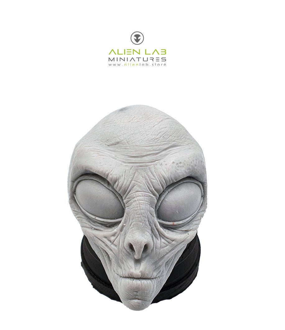 Alien Head Horror Art, Sculpture, Figurine Statue, Creature, Gaming ...