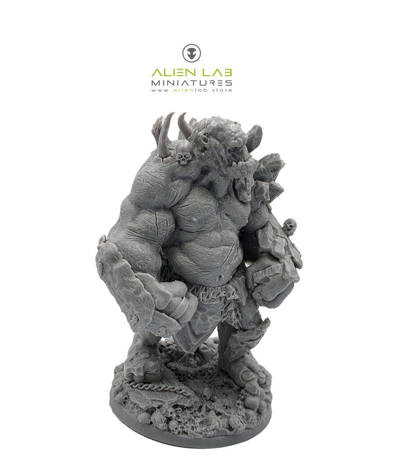 Stone Troll Dungeons and Dragons Dnd RPG Miniatures - Etsy